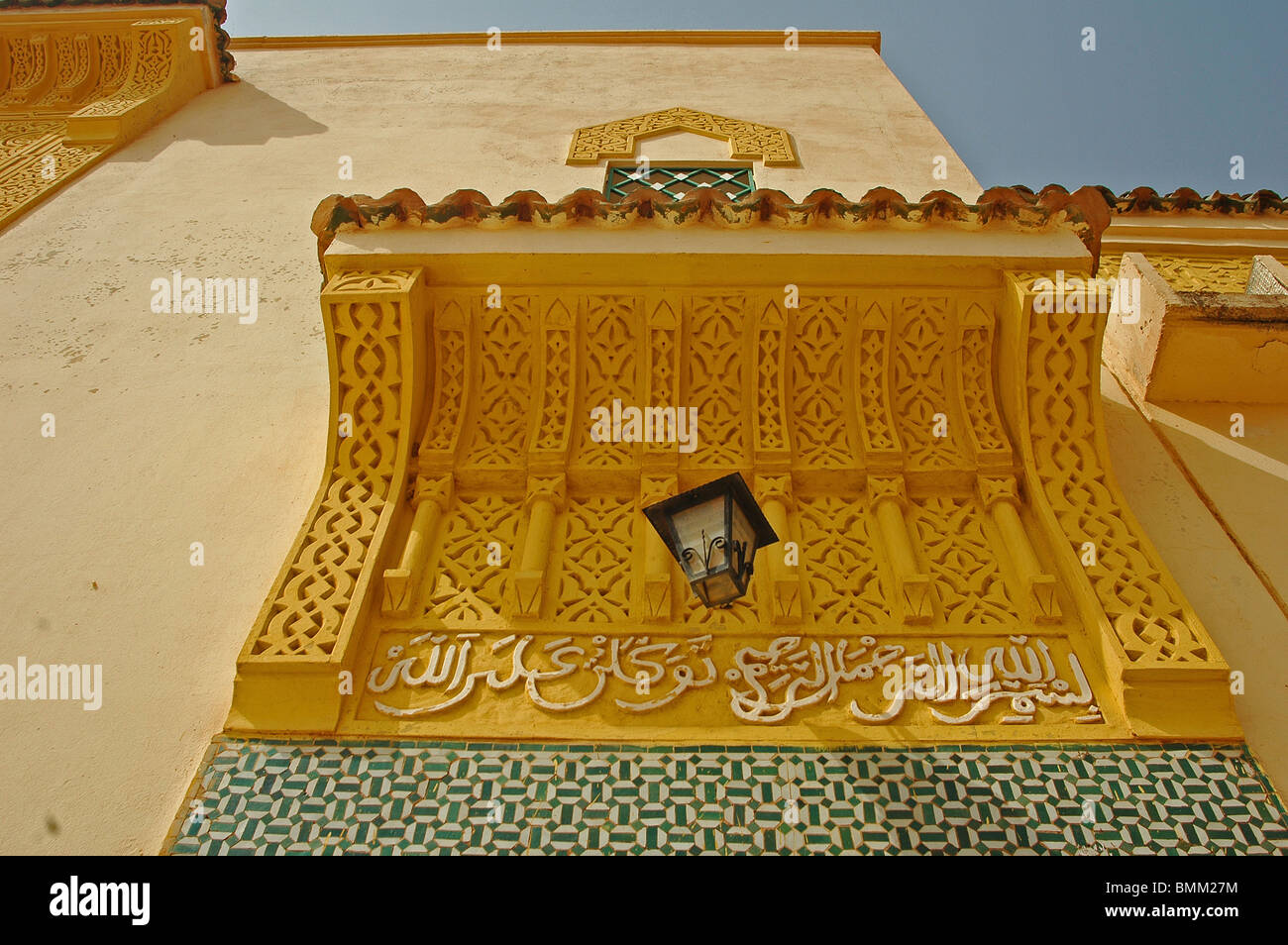 Niger, Niamey, Detail of the architecture of a wall, in Africa Stock ...