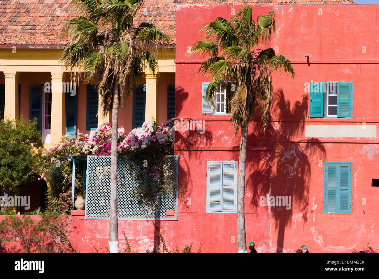 Senegal dakar french colonial building hi-res stock photography and ...