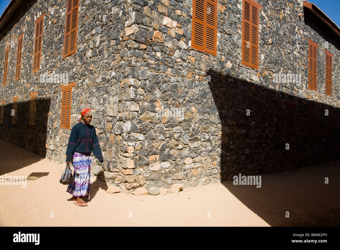 Senegal dakar french colonial building hi-res stock photography and ...