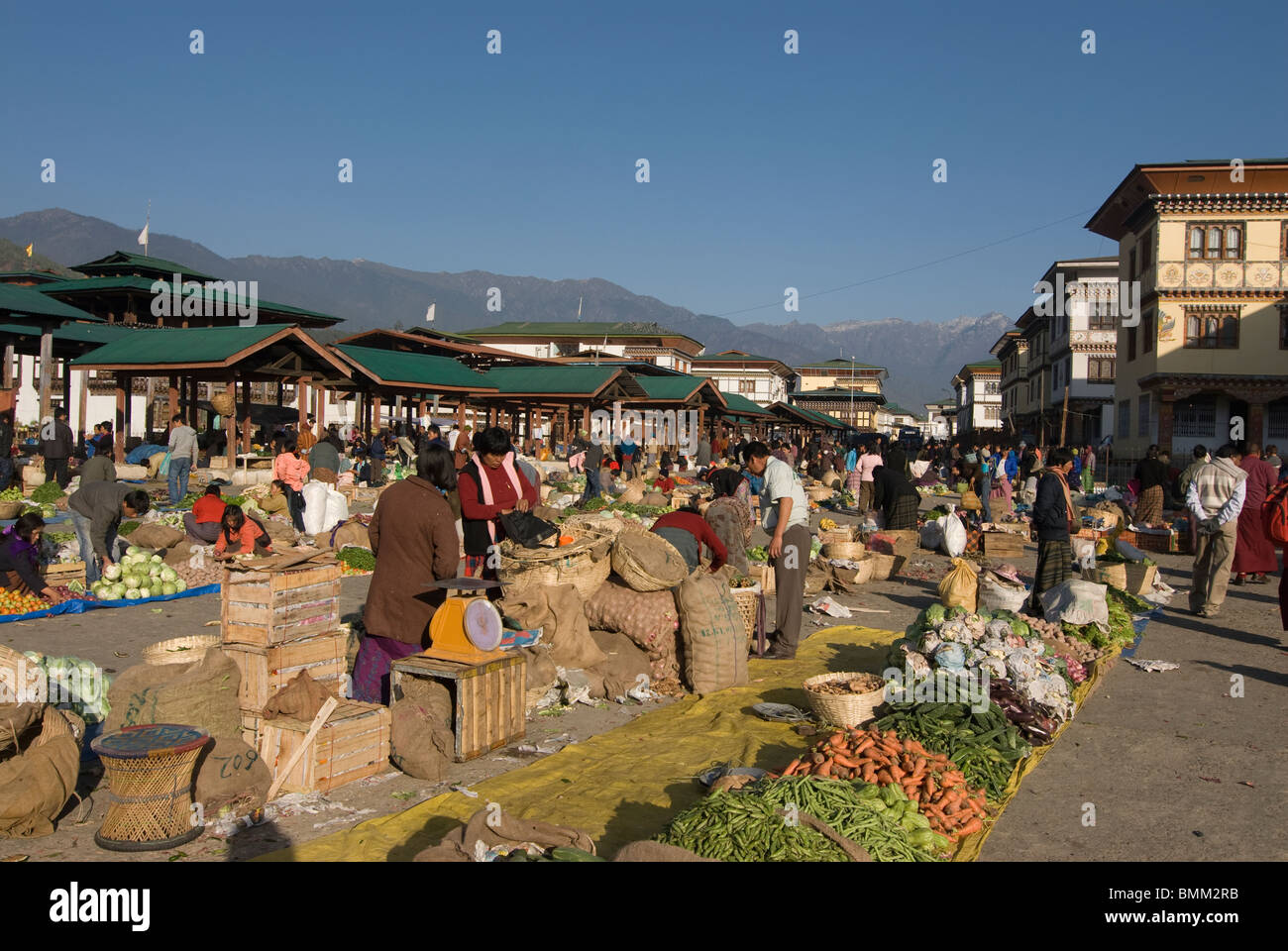 Paro market bhutan hi-res stock photography and images - Alamy