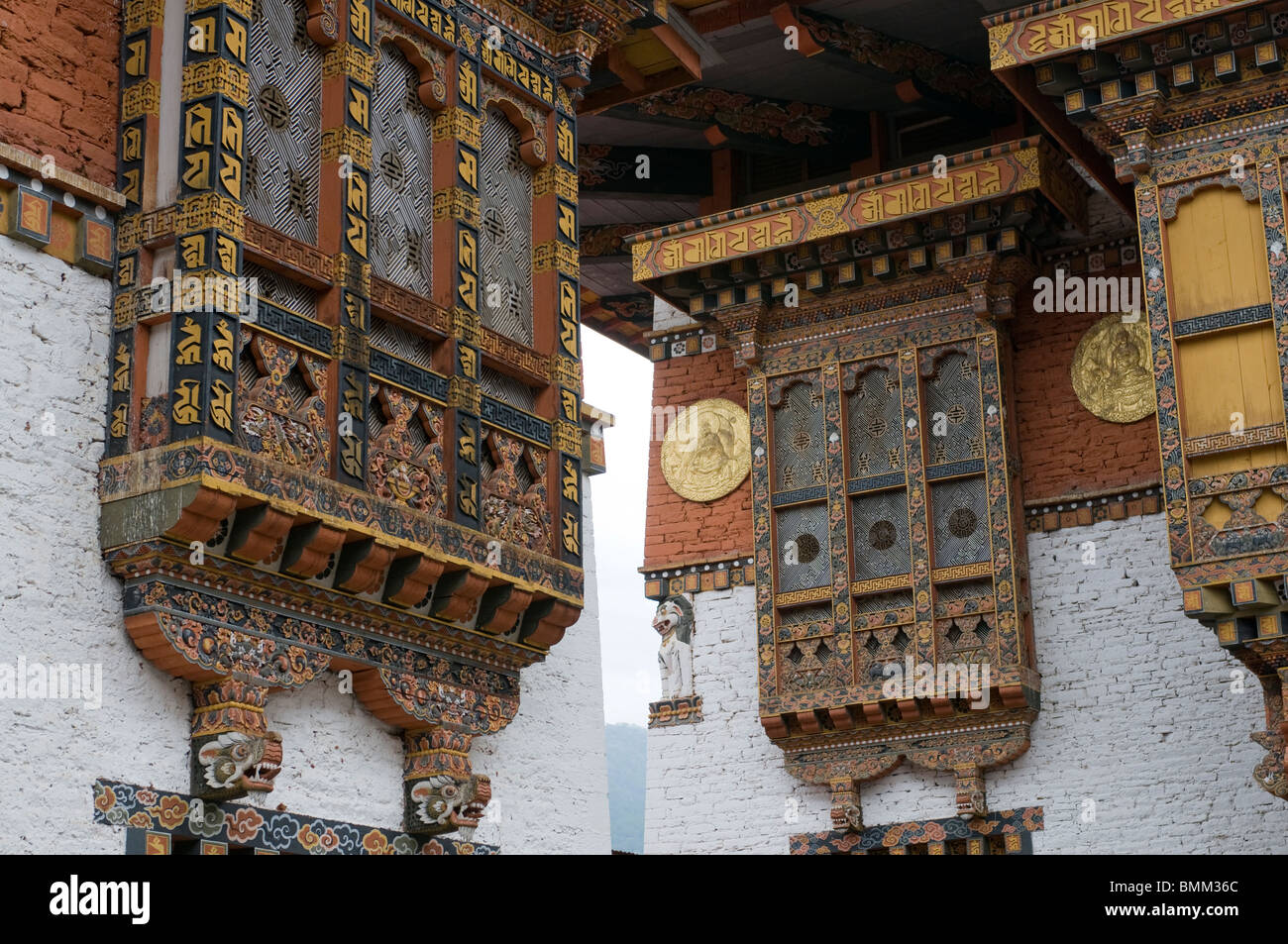 Bhutan fassade punakha hi-res stock photography and images - Alamy