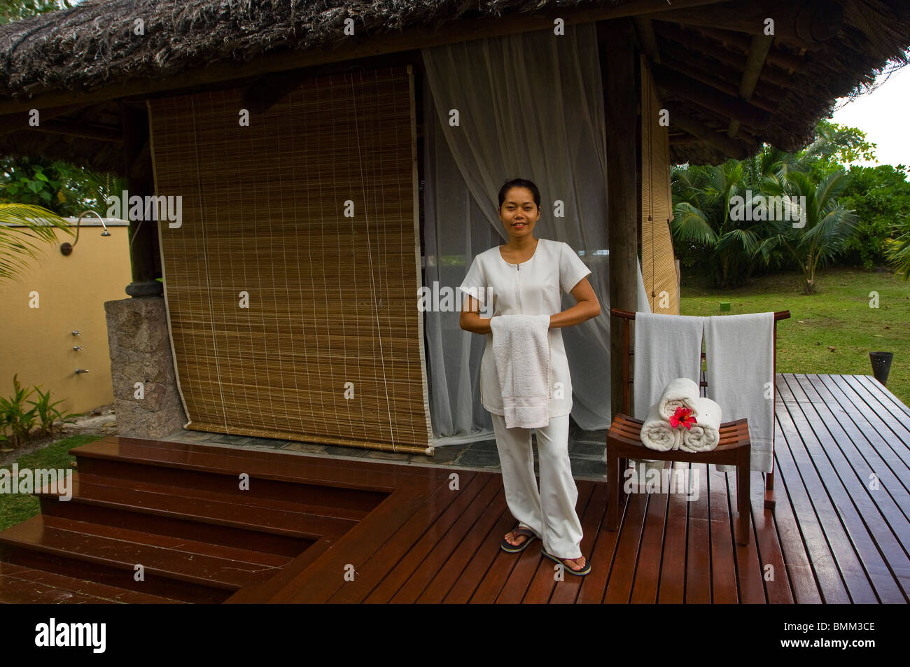 Spa at Lemuria Resort Stock Photo - Alamy