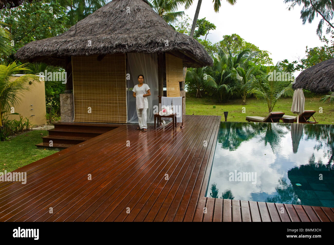 Spa at Lemuria Resort Stock Photo - Alamy