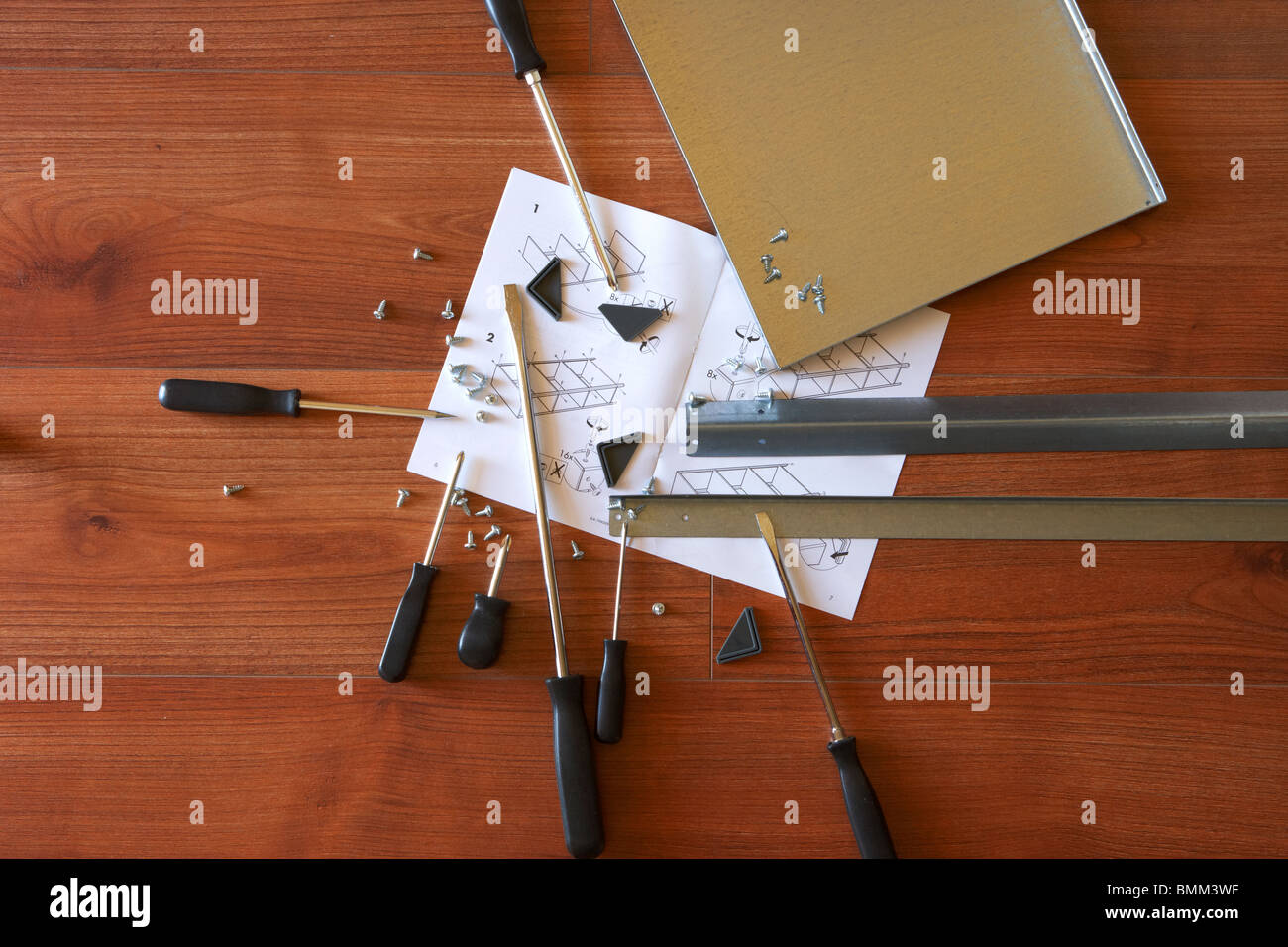 Flat pack furniture assembly hi-res stock photography and images - Alamy