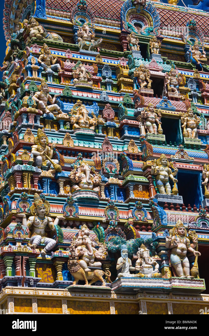 Seychelles, Mahe Island, Victoria, Hindu Temple Stock Photo - Alamy