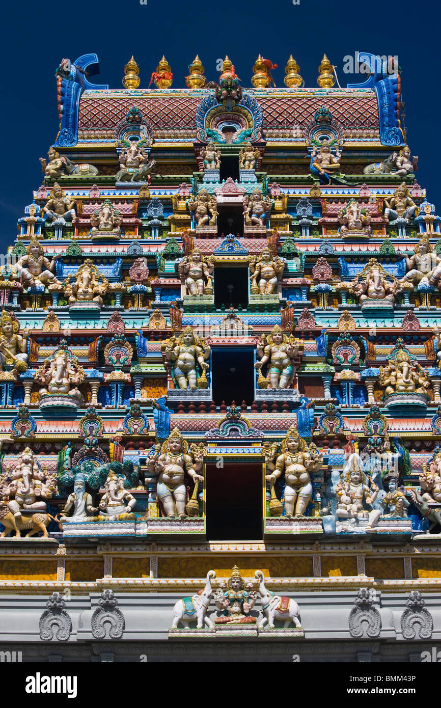 Seychelles, Mahe Island, Victoria, Hindu Temple Stock Photo - Alamy