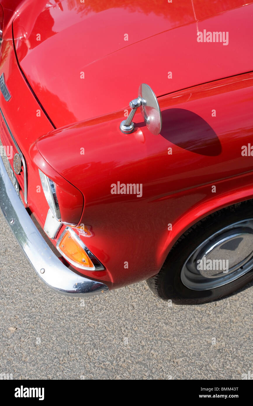 Red ford anglia classic car hi-res stock photography and images - Alamy