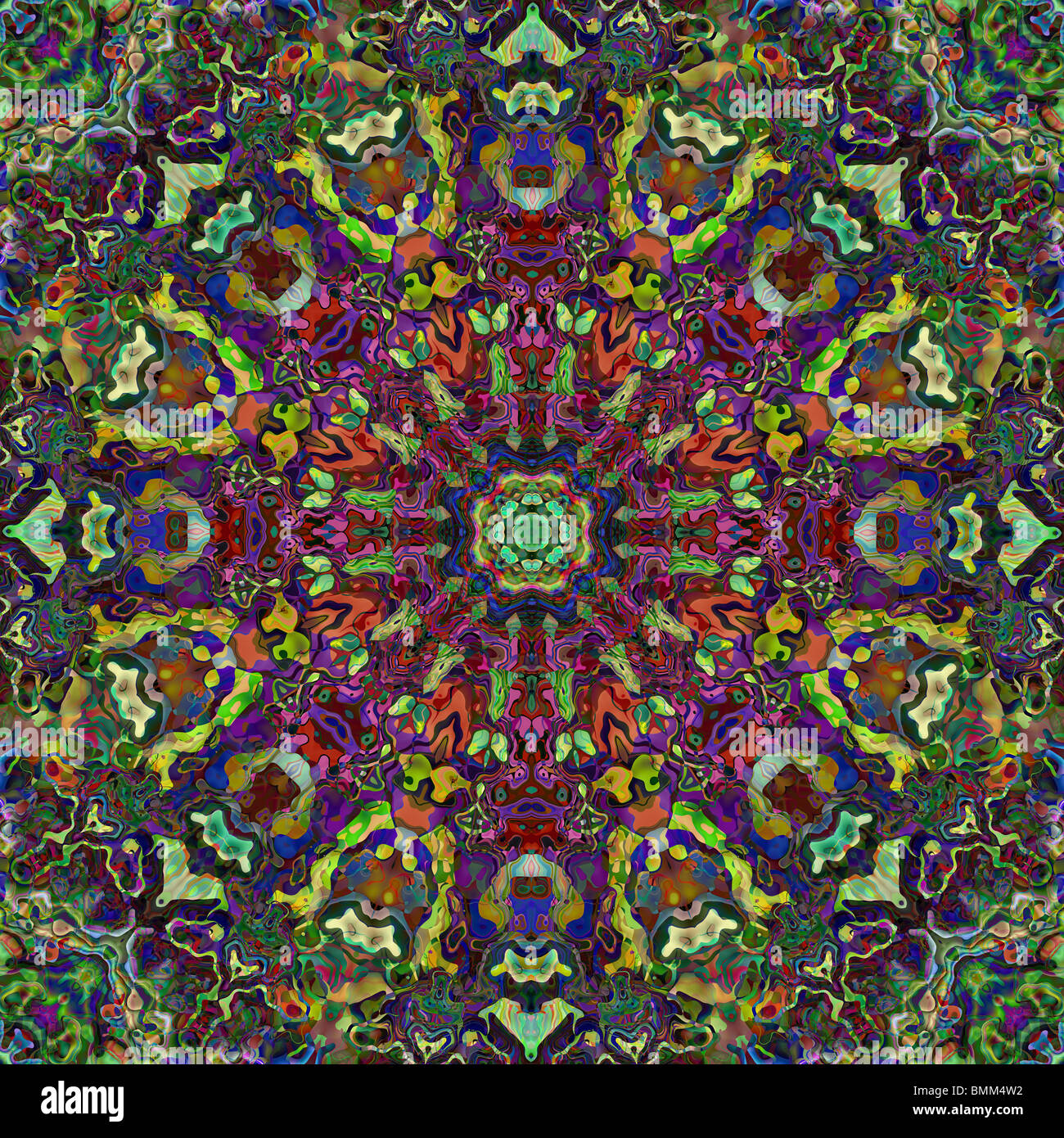 A pattern made using fractal design software Stock Photo - Alamy