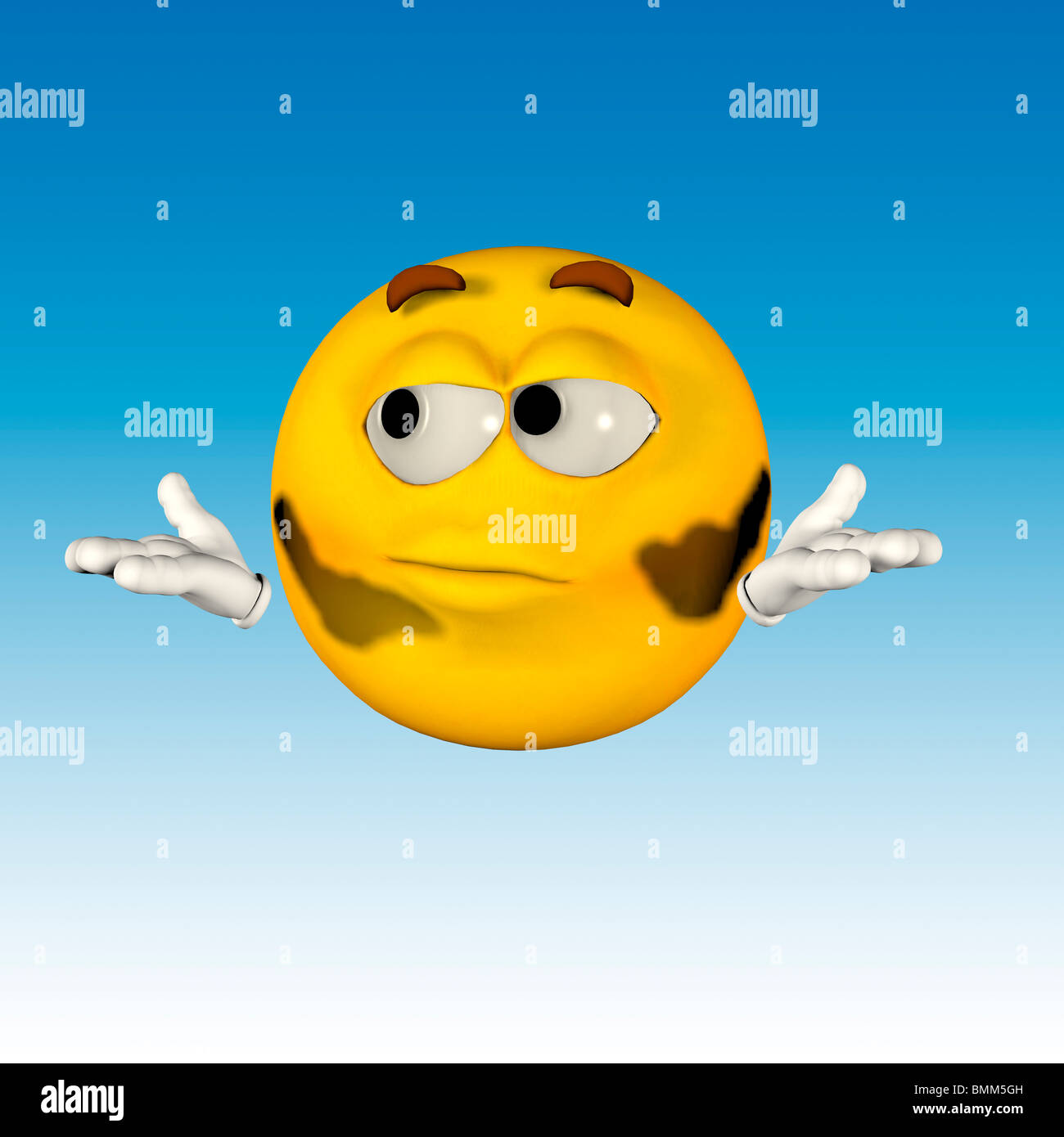 I Dont Know Smiley Face