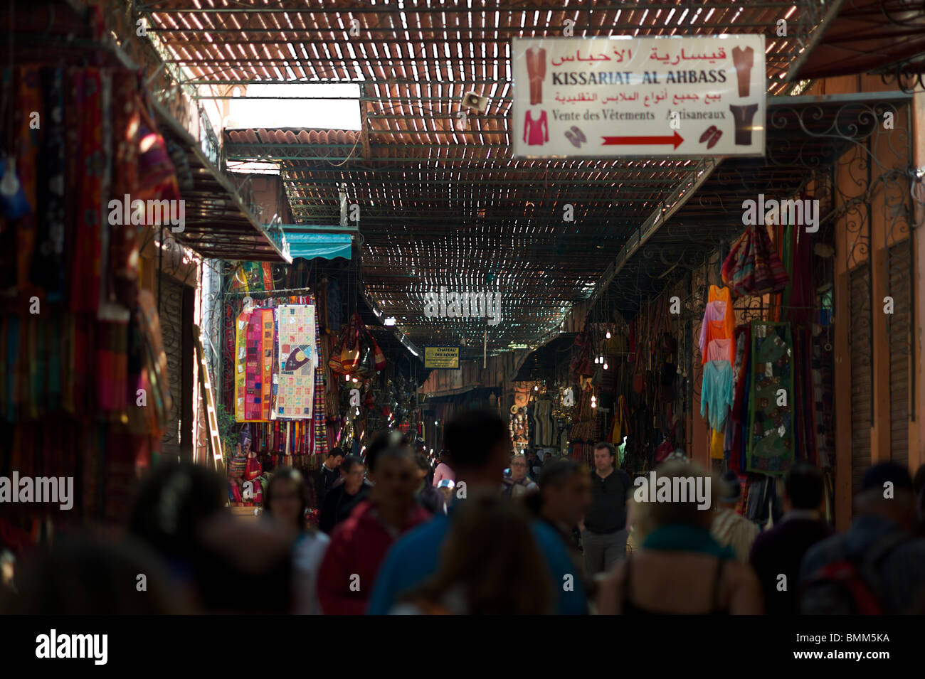 Souks and people Stock Photo - Alamy