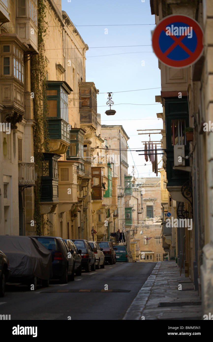 A street in Malta Stock Photo - Alamy