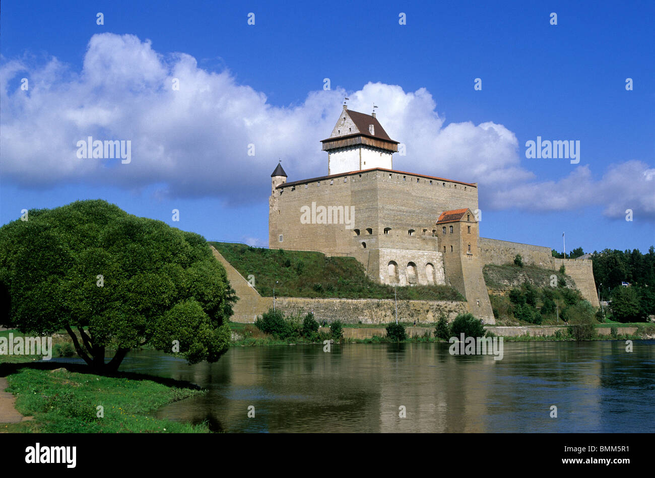 Estonia,Narva,Castle (13th c Stock Photo - Alamy