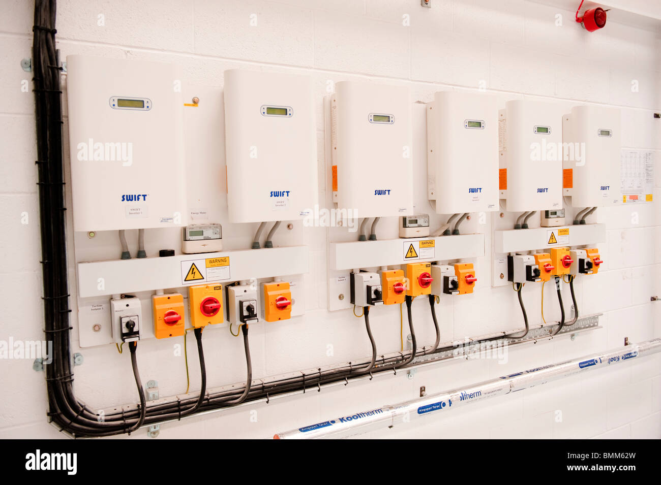Wind Power Electrical Inverters in Factory Unit Stock Photo - Alamy