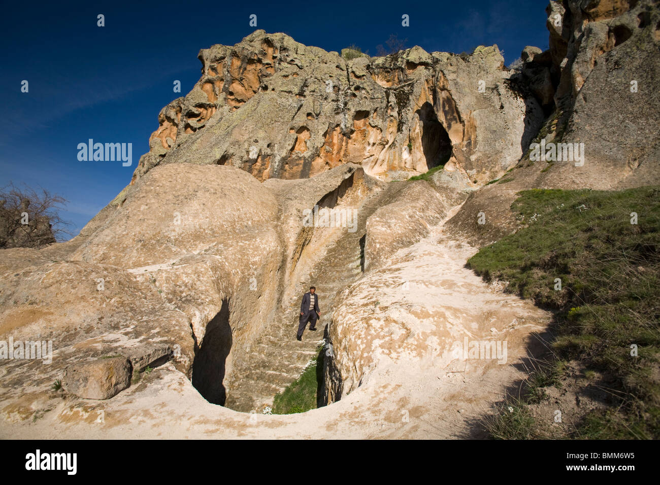 Ancient ruins of Phyrigia, Afyon Turkey Stock Photo - Alamy