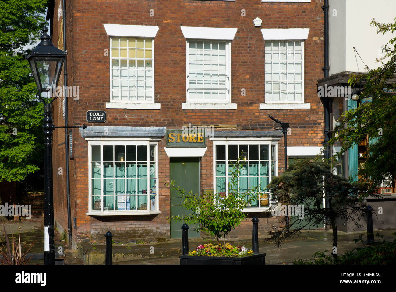 The first Co-op shop in Toad Lane, Rochdale, Lancashire, England UK ...