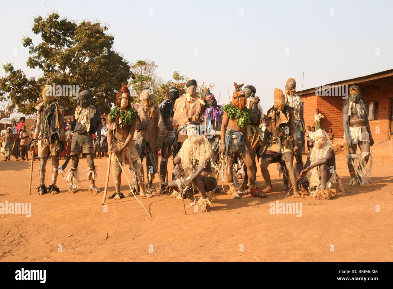 Gule Wamkulu ceremony in Malawi Stock Photo - Alamy
