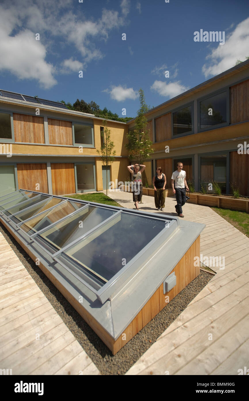 The new WISE building (Wales Institute for Sustainable Education) at ...
