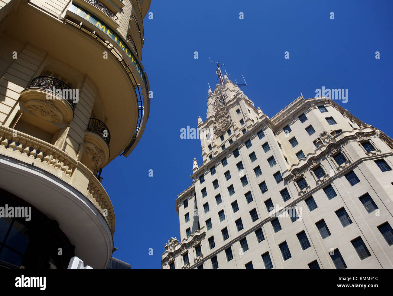 Telefónica Building, Madrid, Spain Stock Photo - Alamy