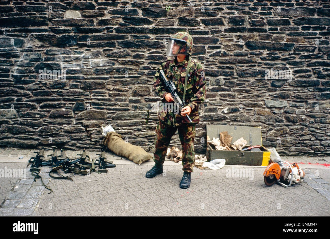 British Army in Northern Ireland Stock Photo - Alamy