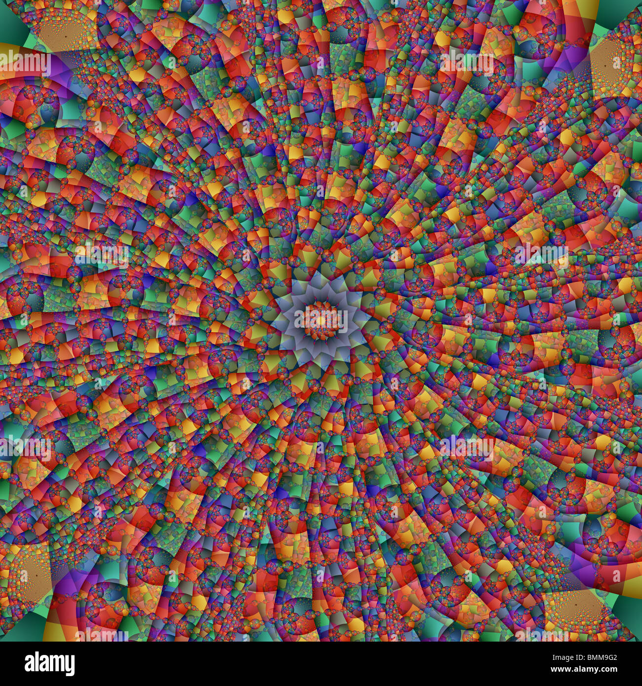 A pattern made using fractal design software Stock Photo - Alamy