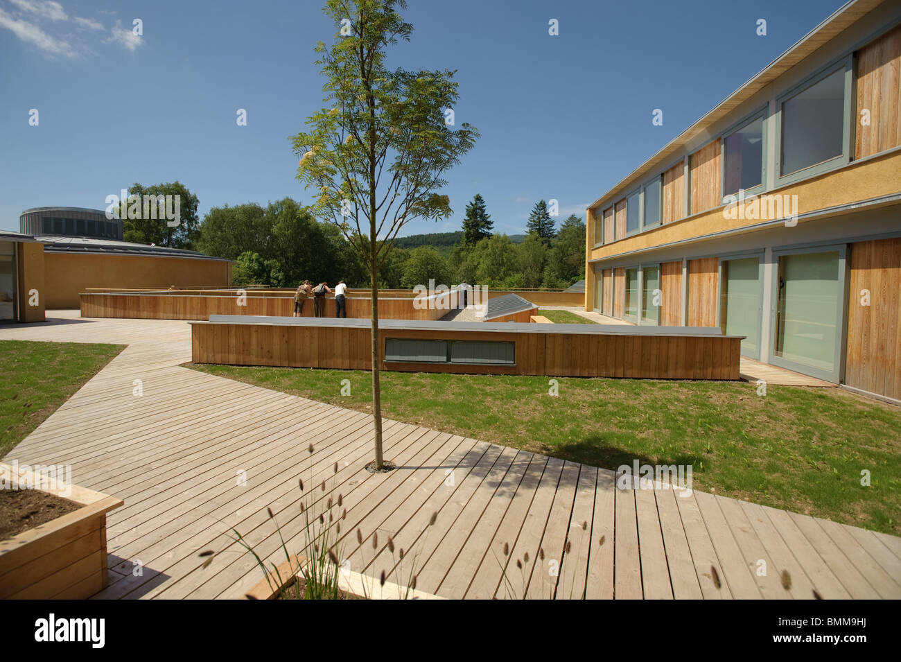 The new WISE building (Wales Institute for Sustainable Education) at ...