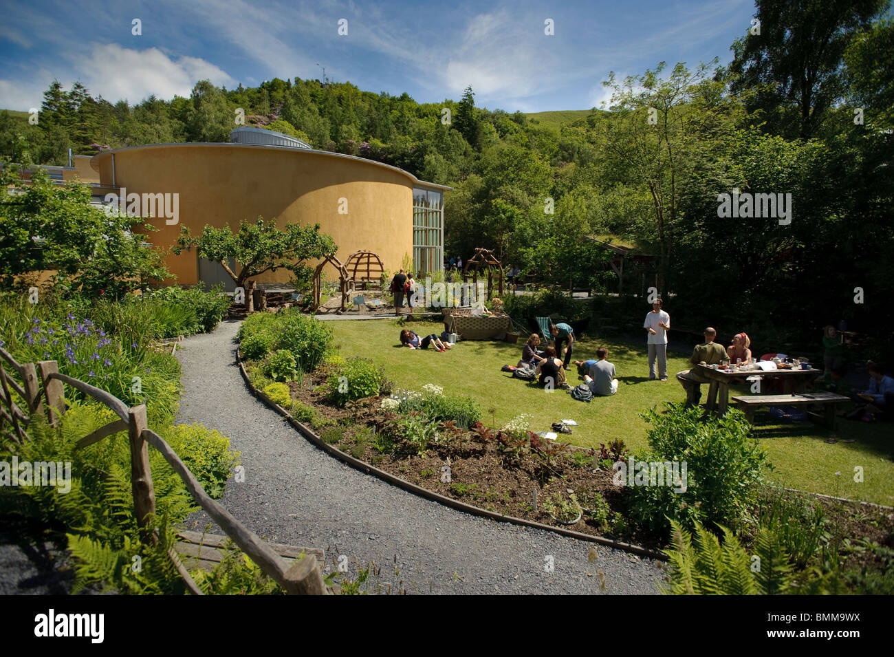 The new WISE building (Wales Institute for Sustainable Education) at ...