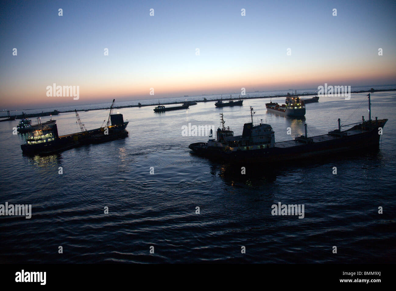 The Port of Alexandria Stock Photo - Alamy