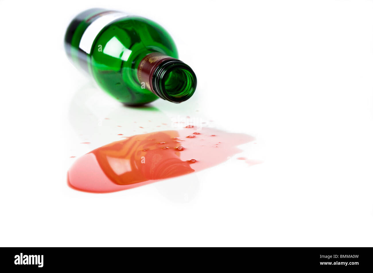 Wine Bottle Spilling