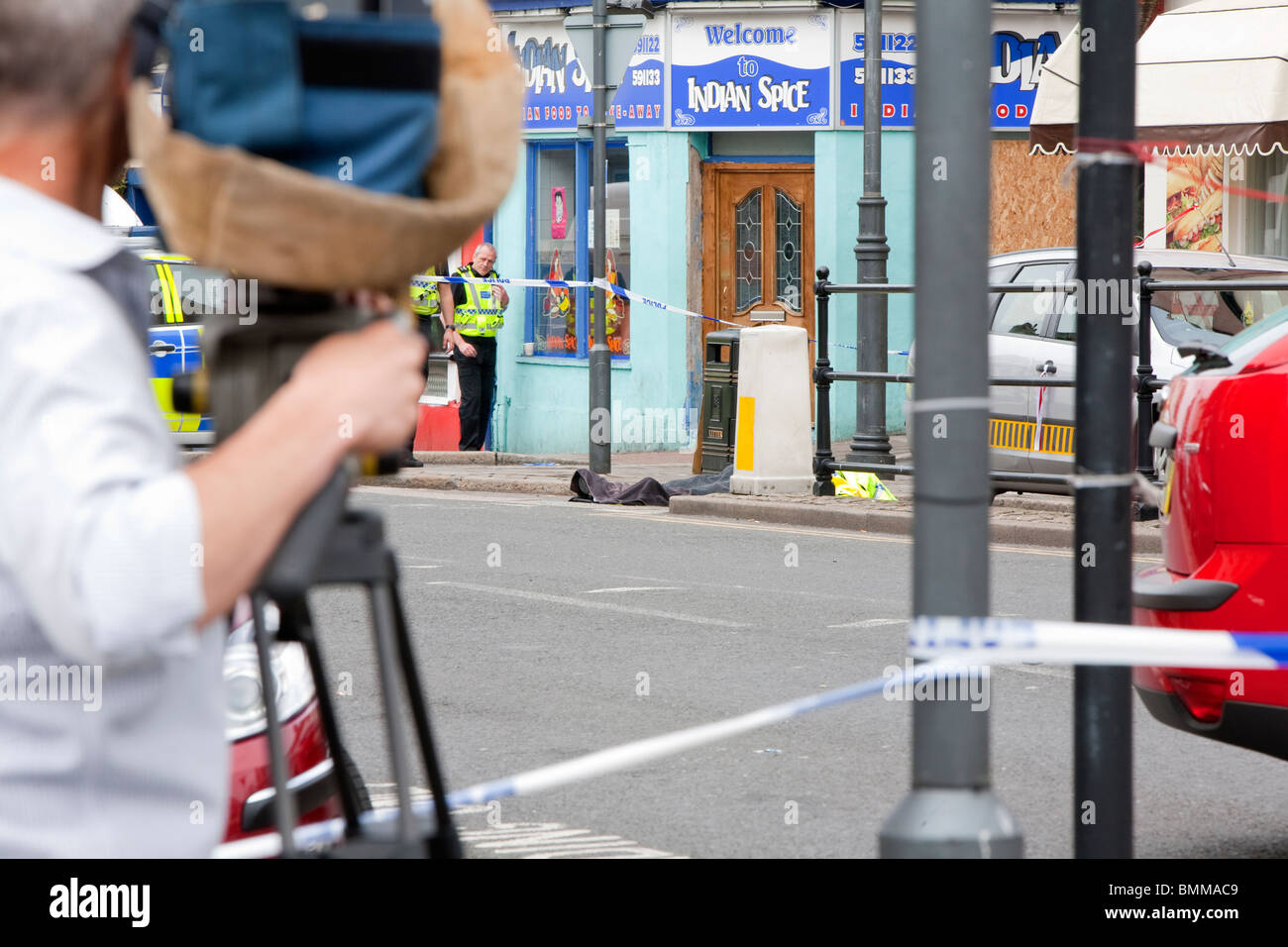 Scene of mass shootings by Derrick Bird in Whitehaven Cumbria UK Stock ...
