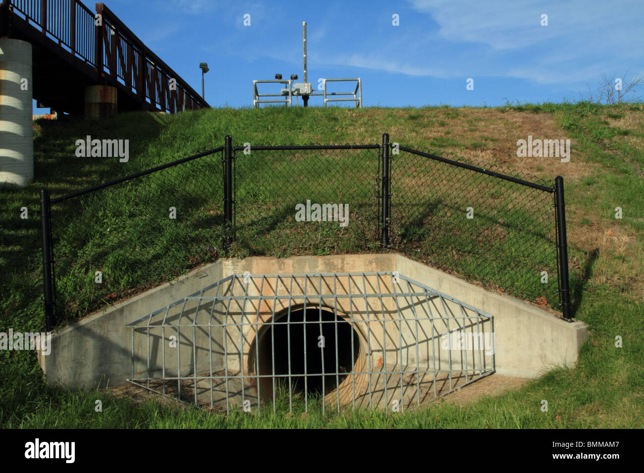 Municipal water drain Stock Photo - Alamy
