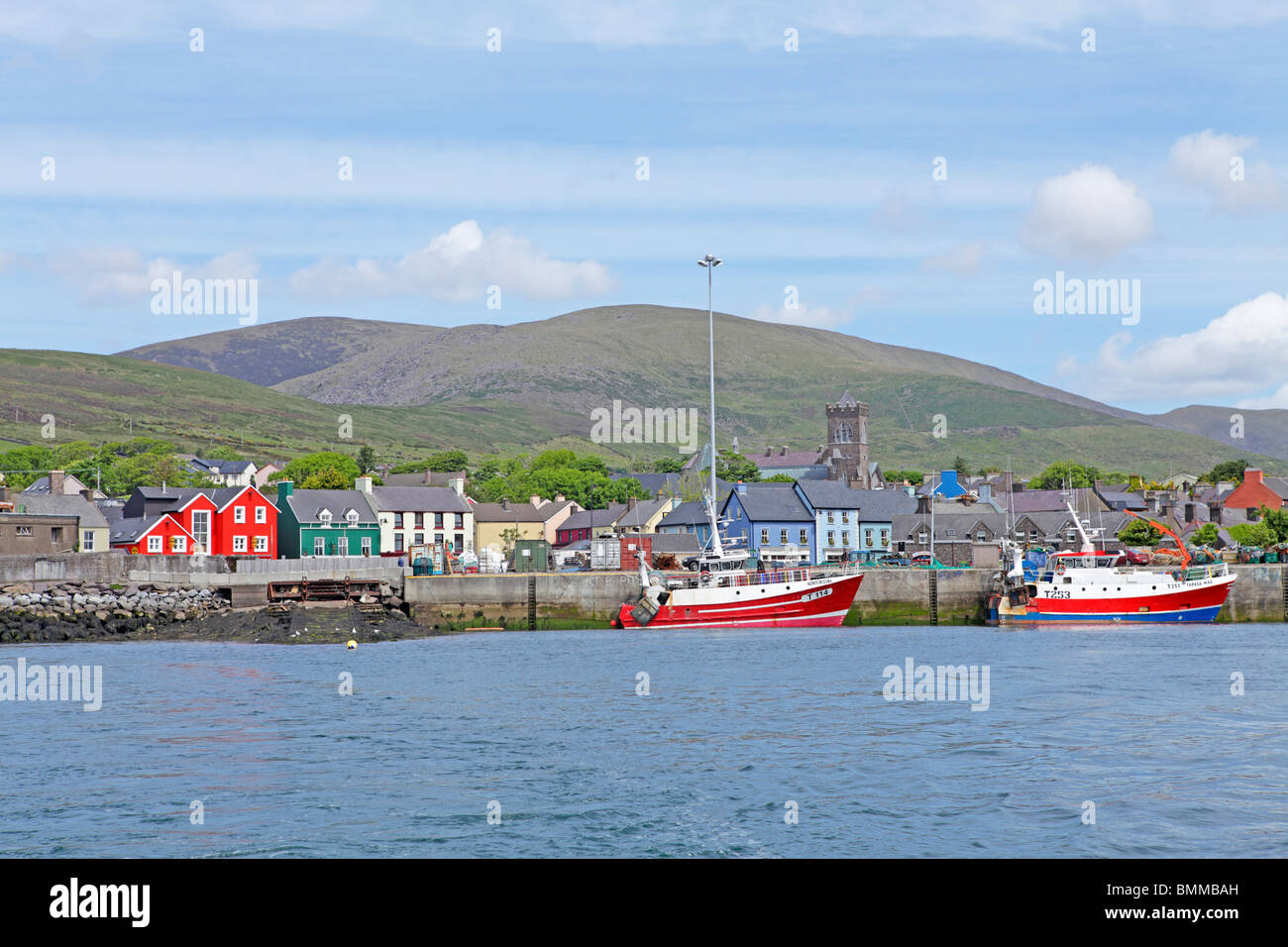 Dingle Harbour, Dingle Peninsula, Co. Kerry, Republic of Ireland Stock ...