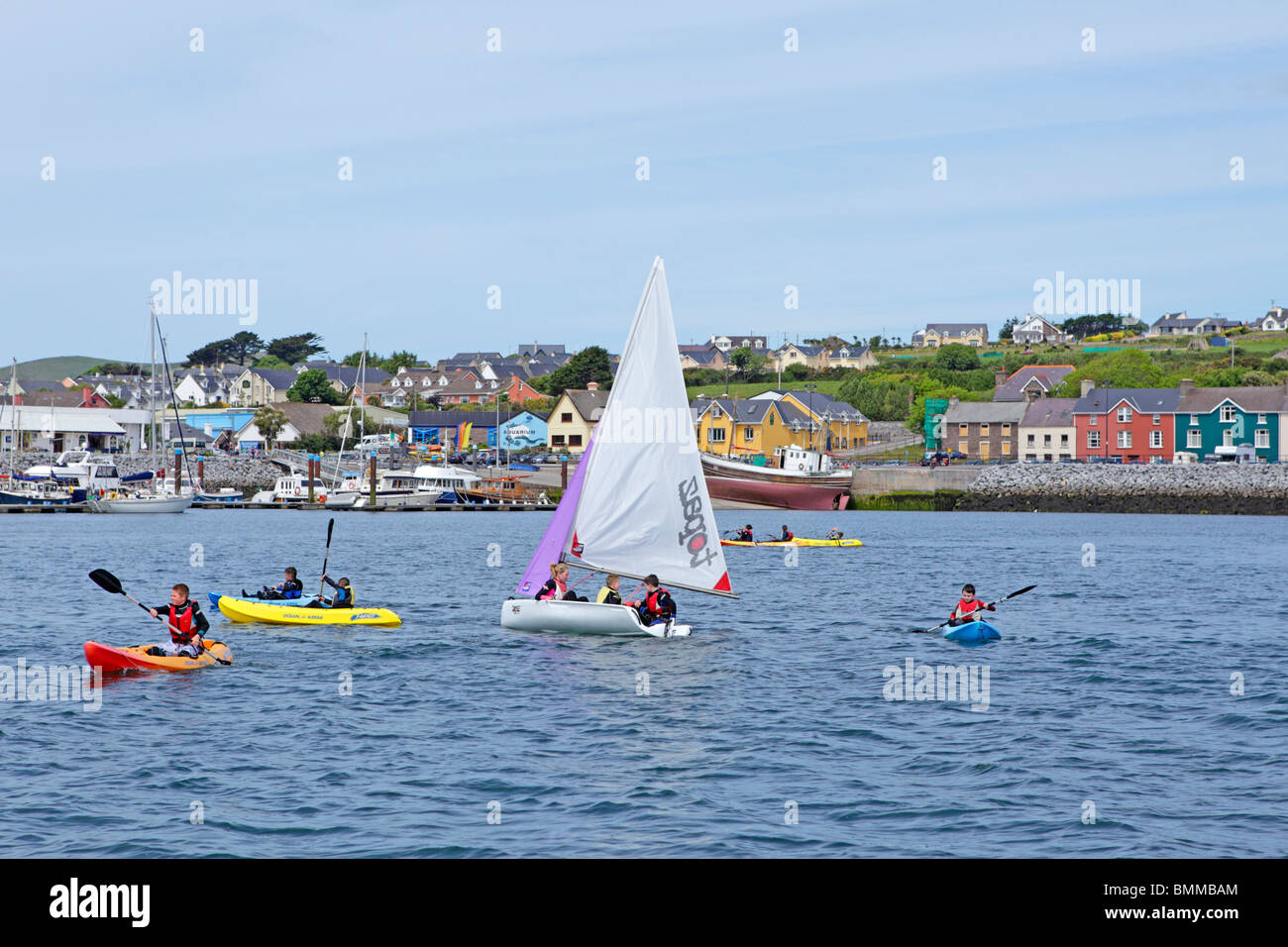 Dingle Harbour, Dingle Peninsula, Co. Kerry, Republic of Ireland Stock ...