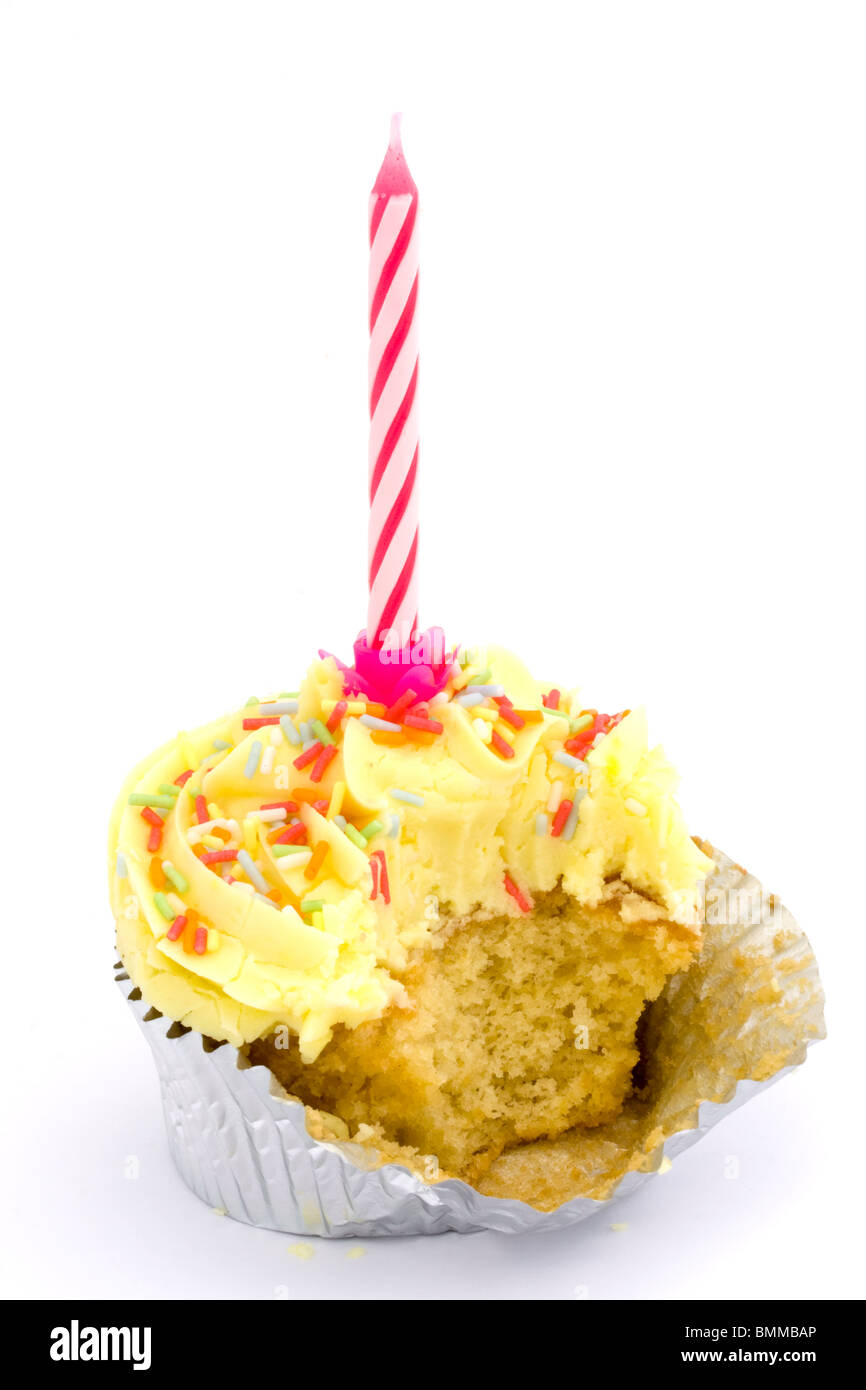 Bitten cupcake Cut Out Stock Images & Pictures - Alamy