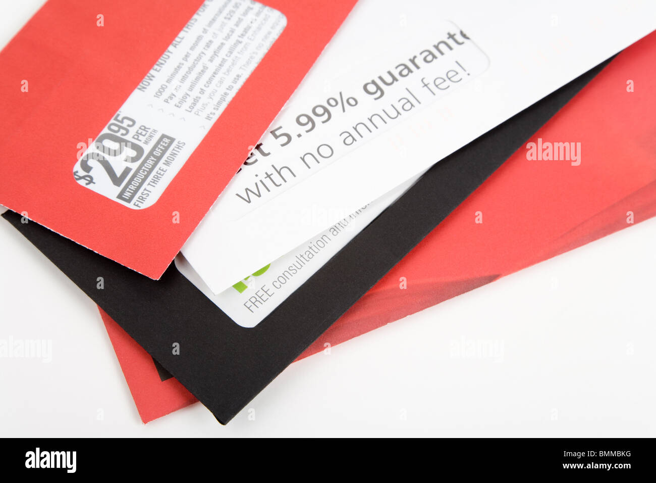 advertising mail for background, Business concept Stock Photo - Alamy