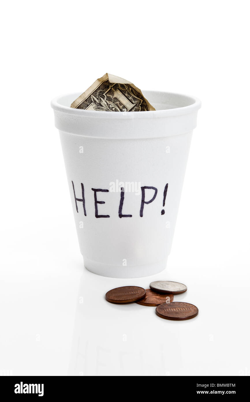 Begging Cup High Resolution Stock Photography and Images - Alamy