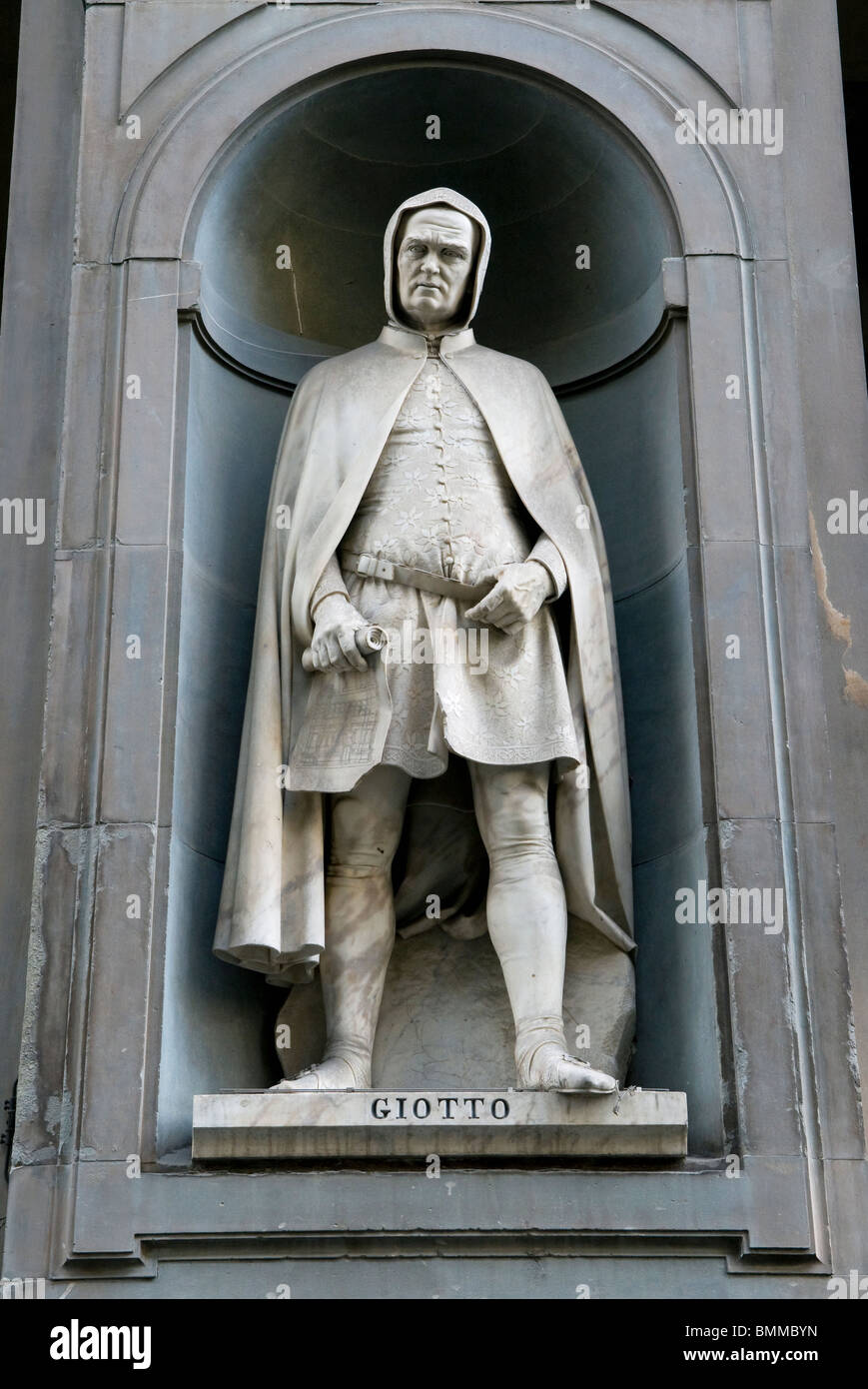 Statue of Giotto, Uffizi, Florence (Firenze), UNESCO World Heritage ...