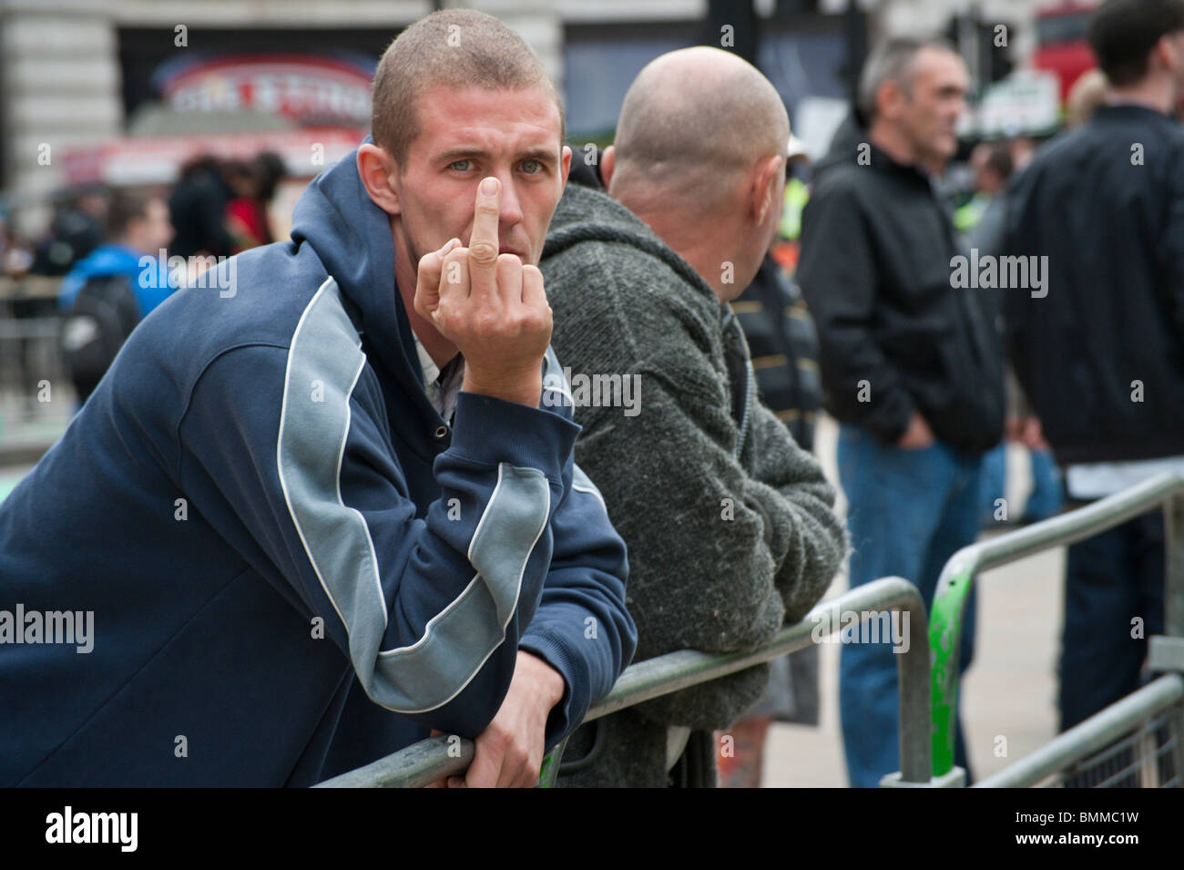 Palestine protest finger hi-res stock photography and images - Alamy