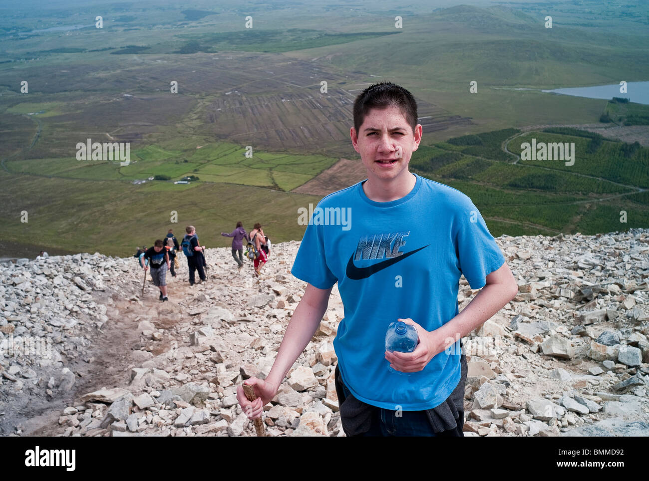 Croagh patrick climb pilgrimage hi-res stock photography and images - Alamy