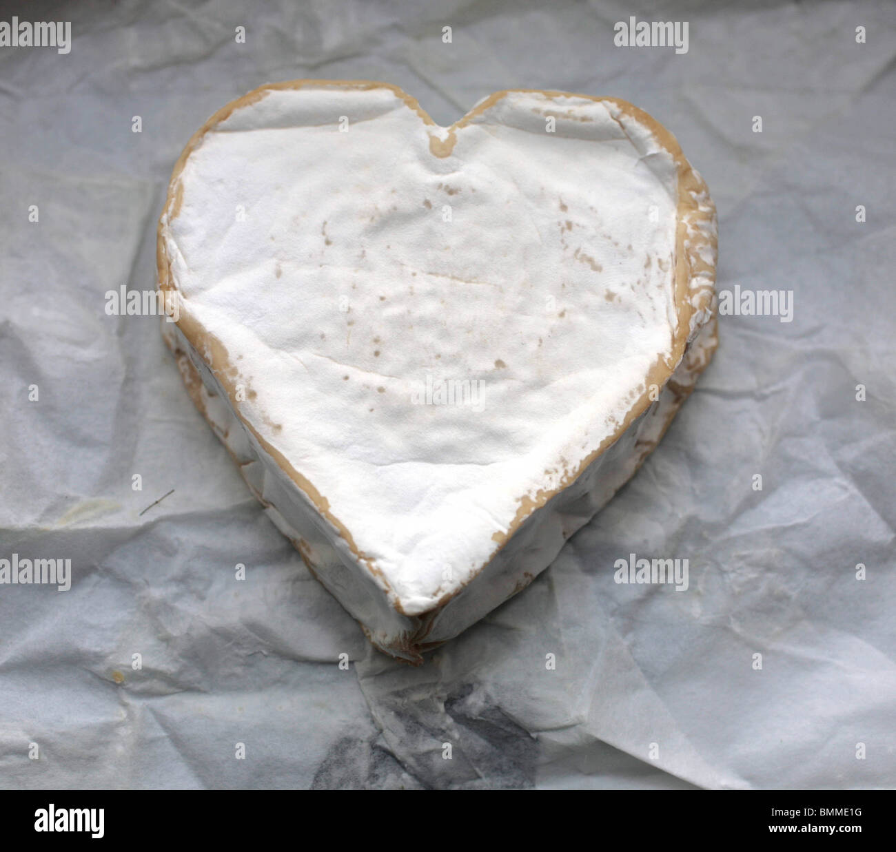 Heart cheese white paper hi-res stock photography and images - Alamy