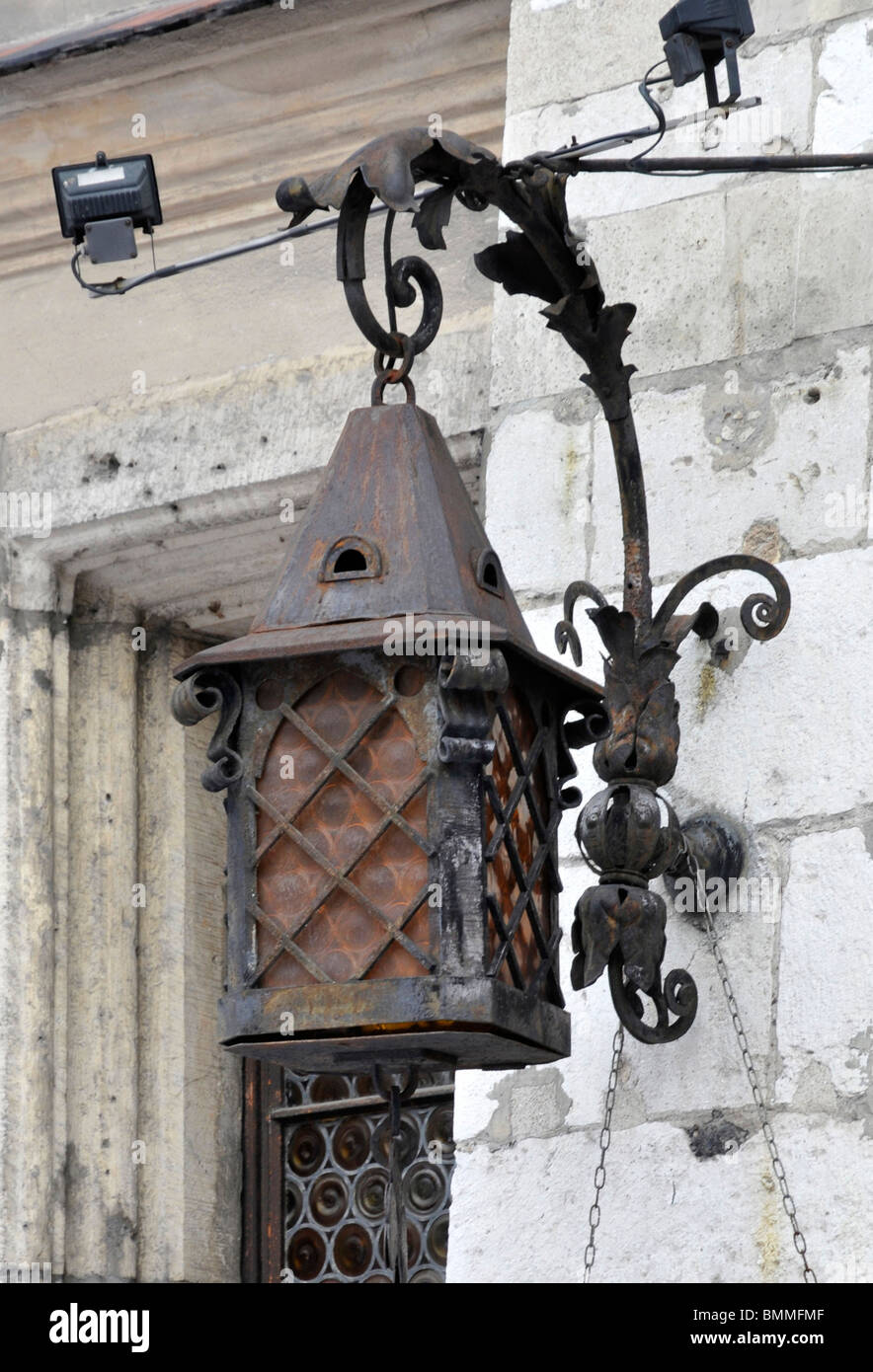 Krakow poland europa lights lamp hi-res stock photography and images ...