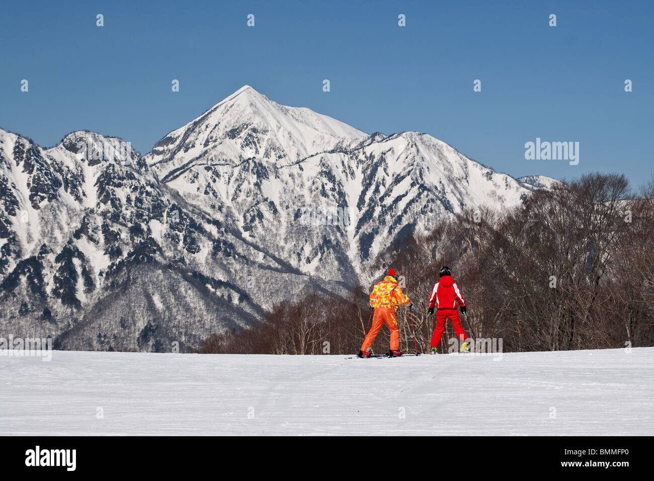 Japanese Ski Slopes Stock Photo - Alamy