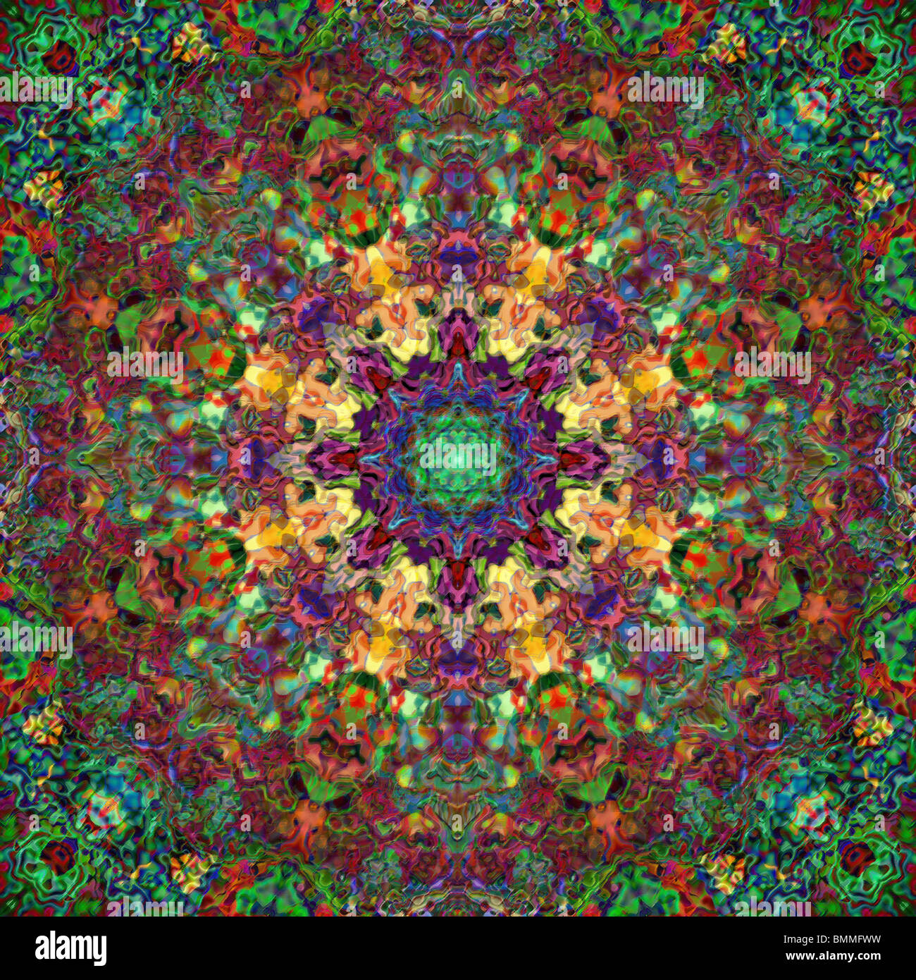 A pattern made using fractal design software Stock Photo - Alamy