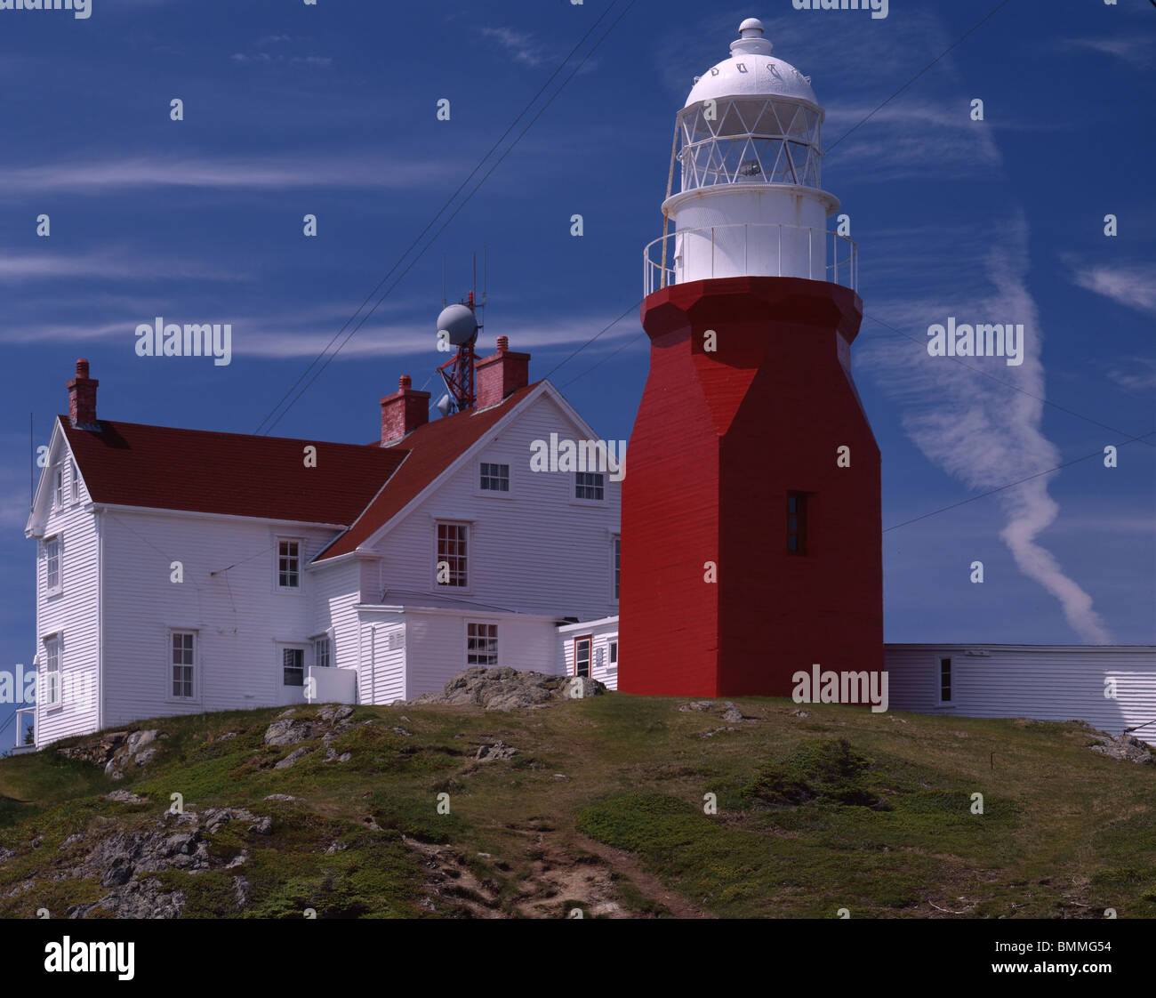 Long Point Lighthouse, Newfoundland Stock Photo - Alamy