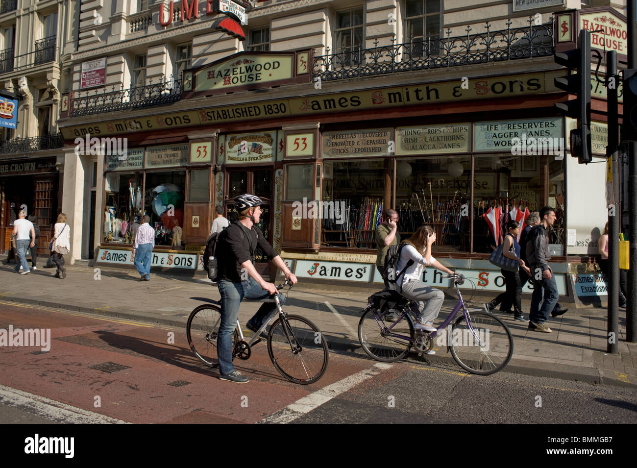 Crowd People Walking, Cycling, on Street scenes, London, UK, Crowd ...