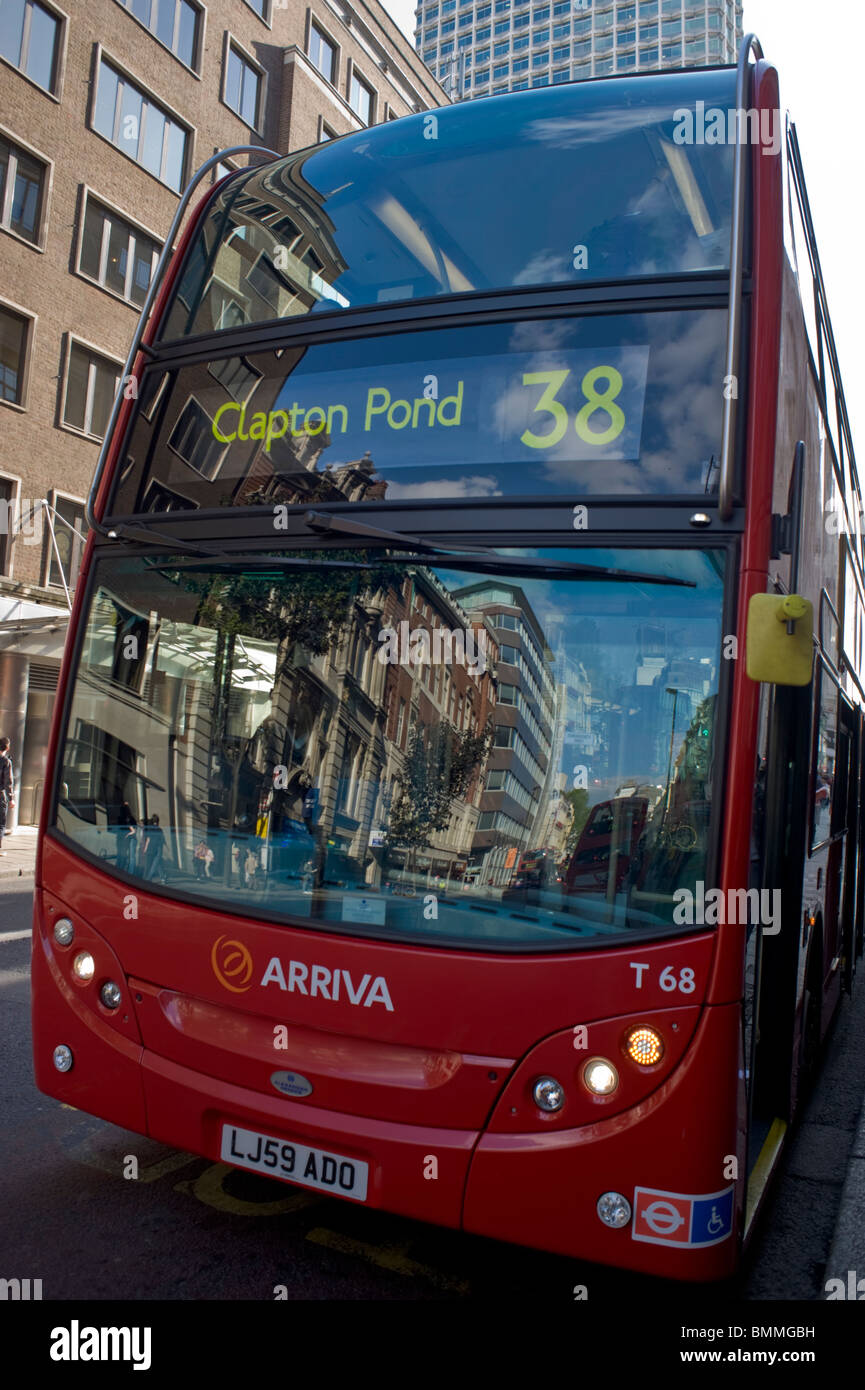 London Bus, Street, Scene England, Great Britain, Outside Stock Photo ...
