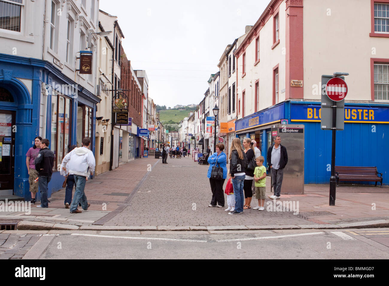 Scene of shootings and victims of Derrick Bird, Whitehaven Cumbria UK ...