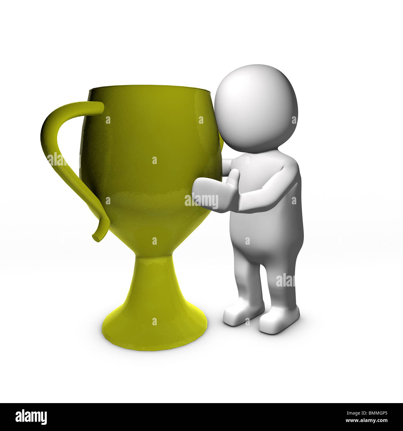 Character kissing gold trophy Stock Photo - Alamy Character kissing gold trophy Stock Photo - Alamy
