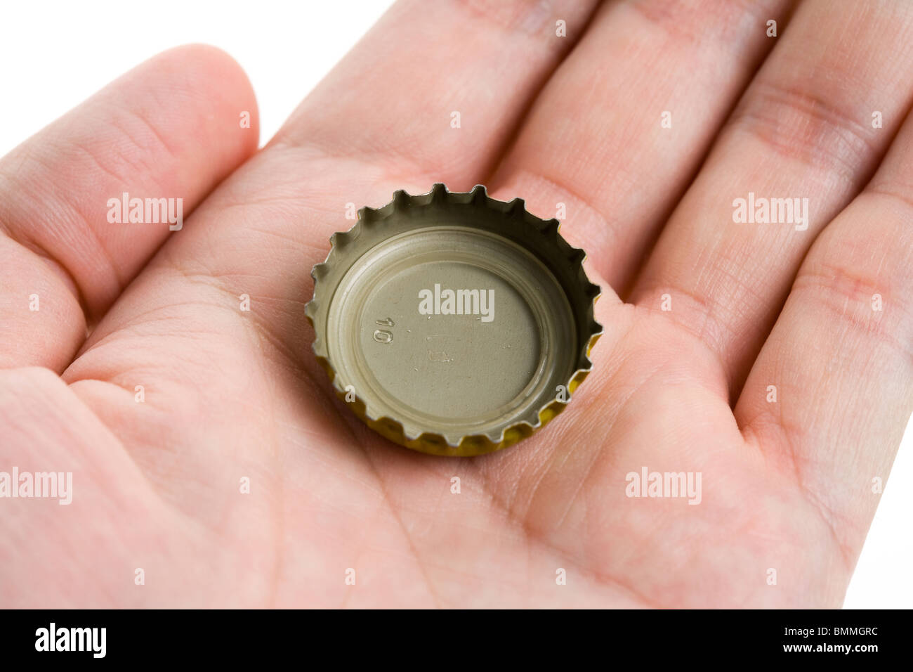 Bottle Cap close up shot Stock Photo - Alamy