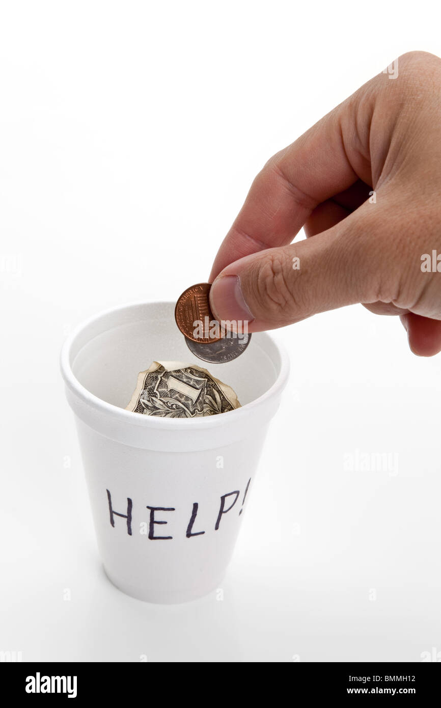 Begging Cup High Resolution Stock Photography and Images - Alamy