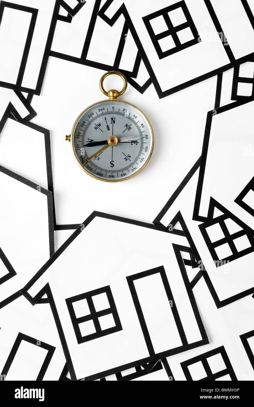 Compass sign symbol hi-res stock photography and images - Alamy